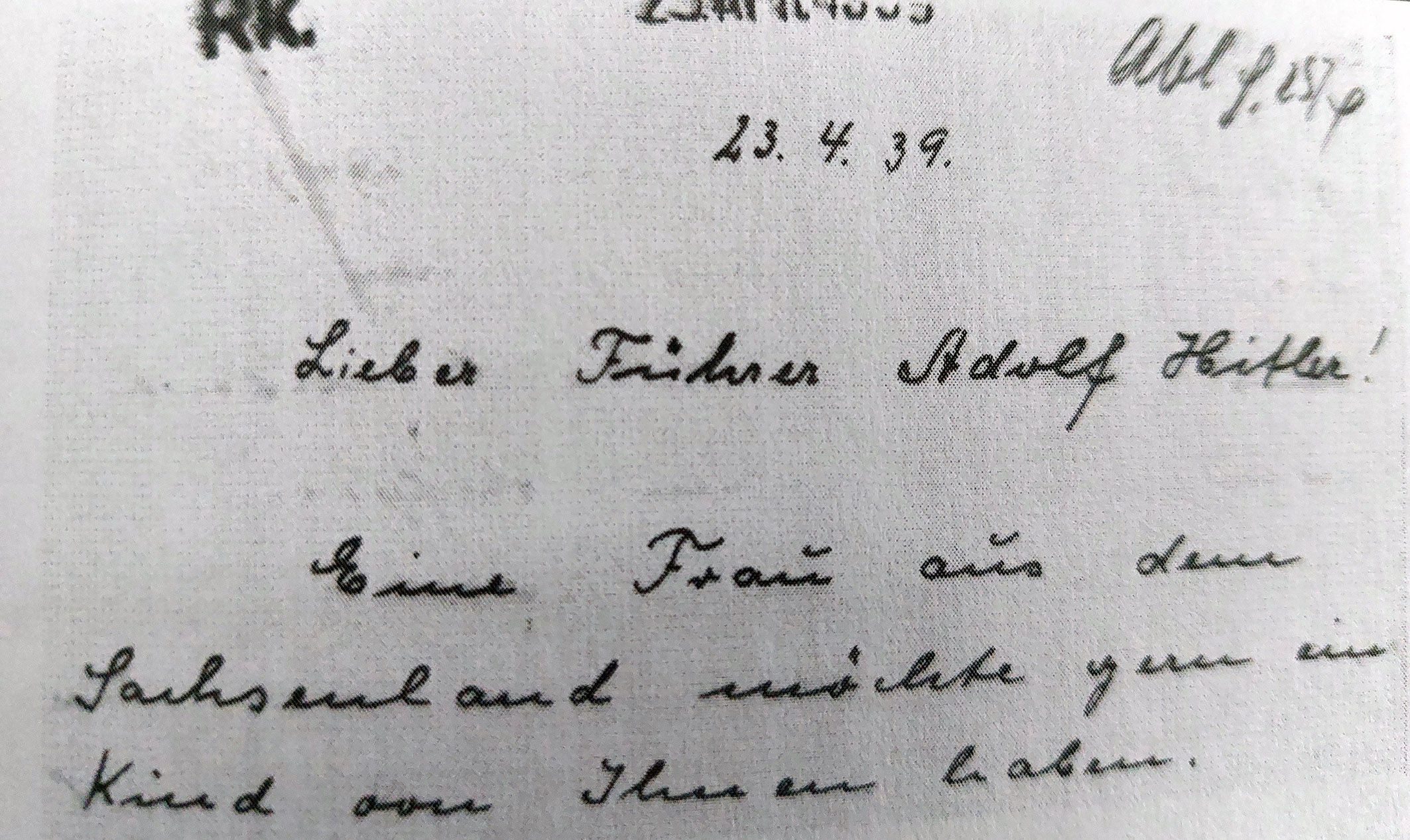 Liebesbriefe an Adolf Hitler – szenische Lesung im Martinihaus ...