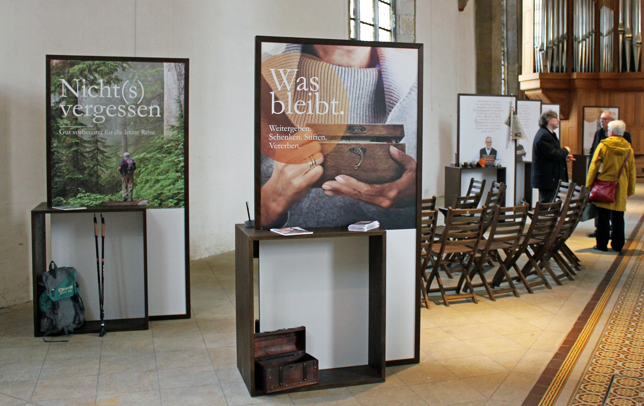 Vortragsreihe zu Vorsorge-Themen wie Erbrecht, Patienten- und Bestattungsvorsorge in der St ...